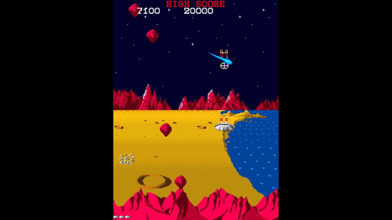 [MAME] Planet Probe (c)1985 Orca / Kyugo? (prototype?) alternate video - YouTube