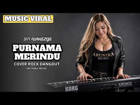PURNAMA MERINDU - Rockdut Version l Female Rock Vocal Cover ( Arunika Music )