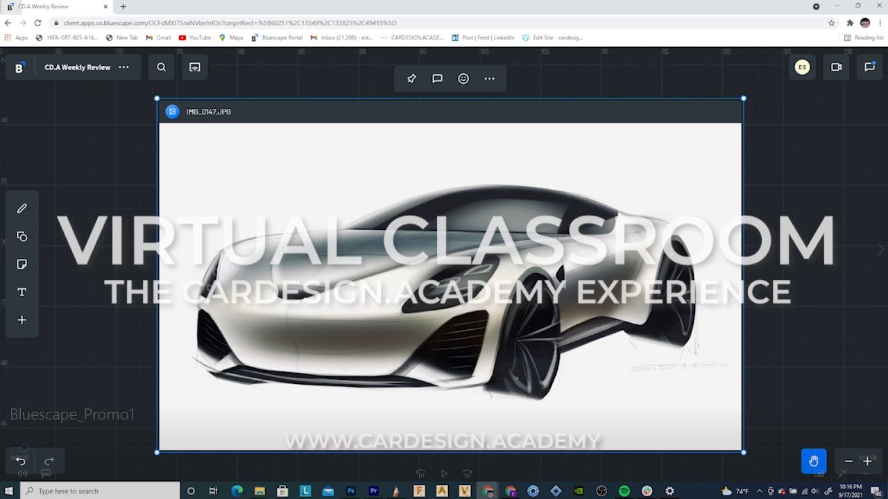 Virtual Classroom: The CARDESIGN.ACADEMY Experience - YouTube