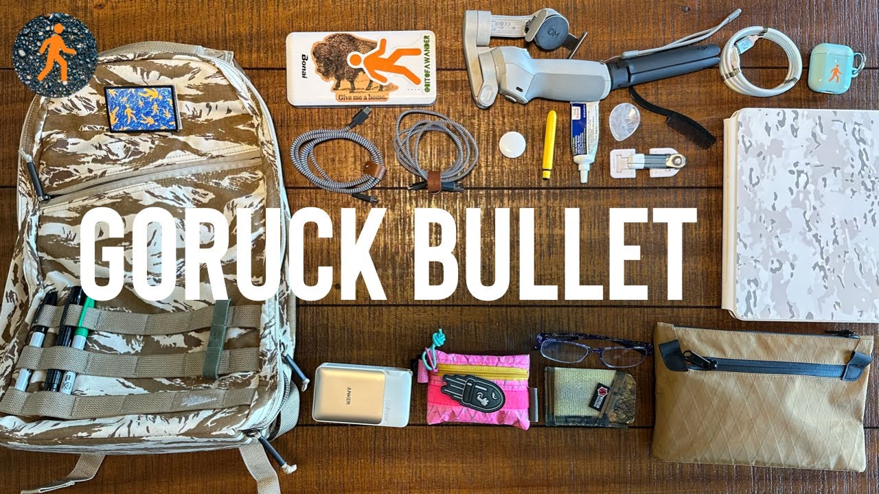 GoRuck Bullet Backpack Review and Walkthrough - YouTube