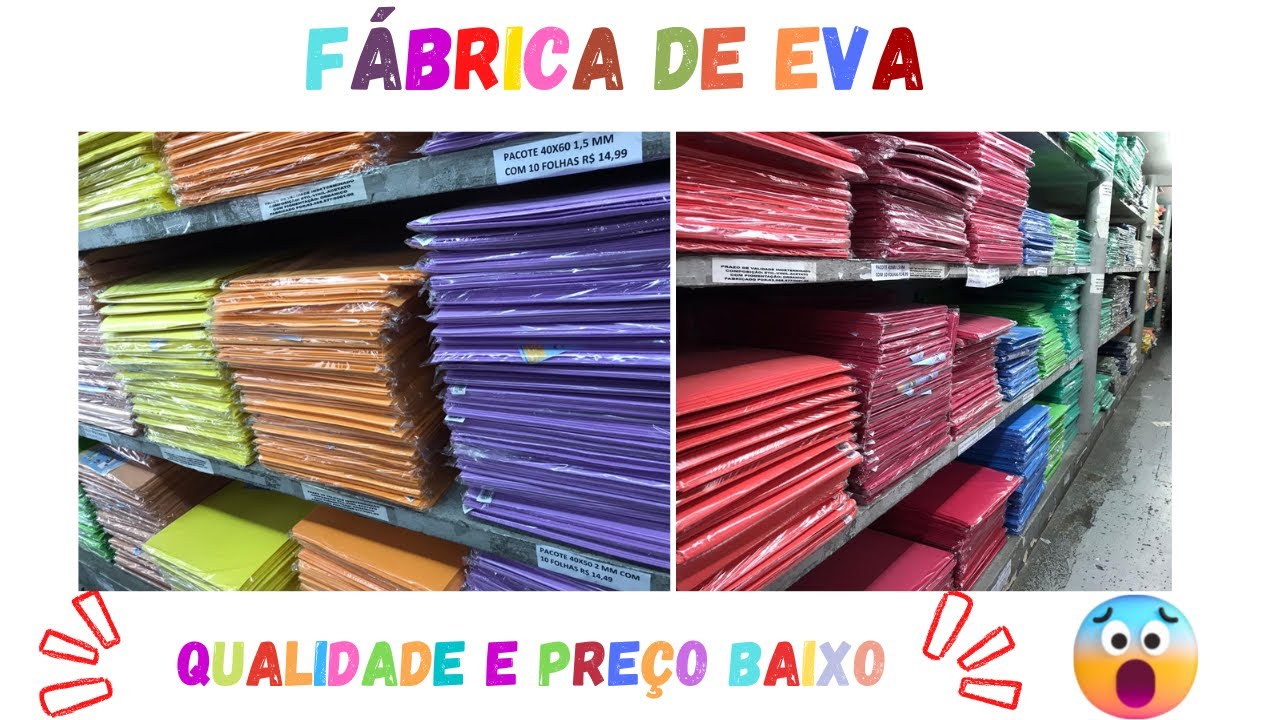 BRÁS - Fábrica de EVA - Loja Haiti - YouTube