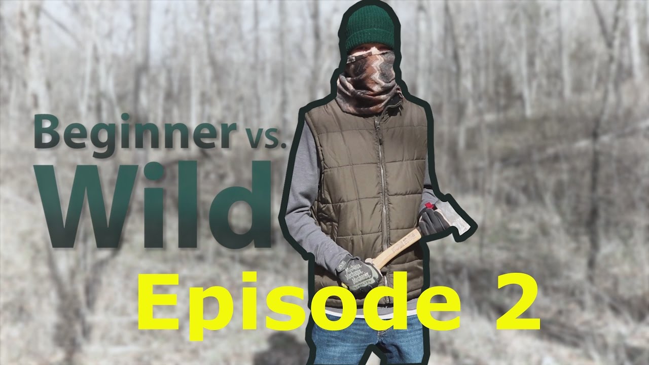 Beginner VS Wild - Field Expedient Shelter - Episode 2 - YouTube