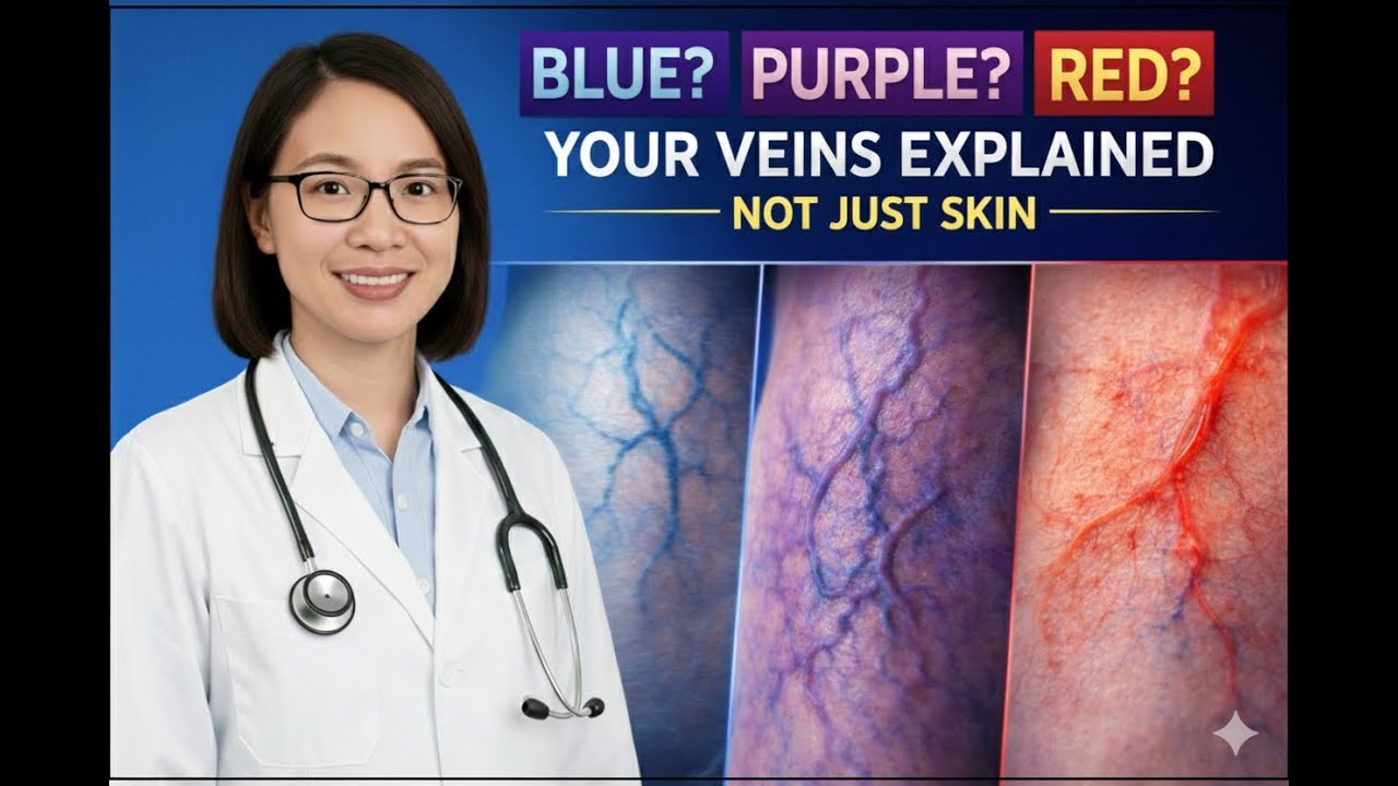 Vein Color Changes Explained: What Blue, Purple, or Red Veins Really ...