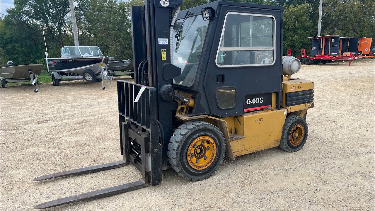 6928 - Daewoo G40S Forklift - YouTube