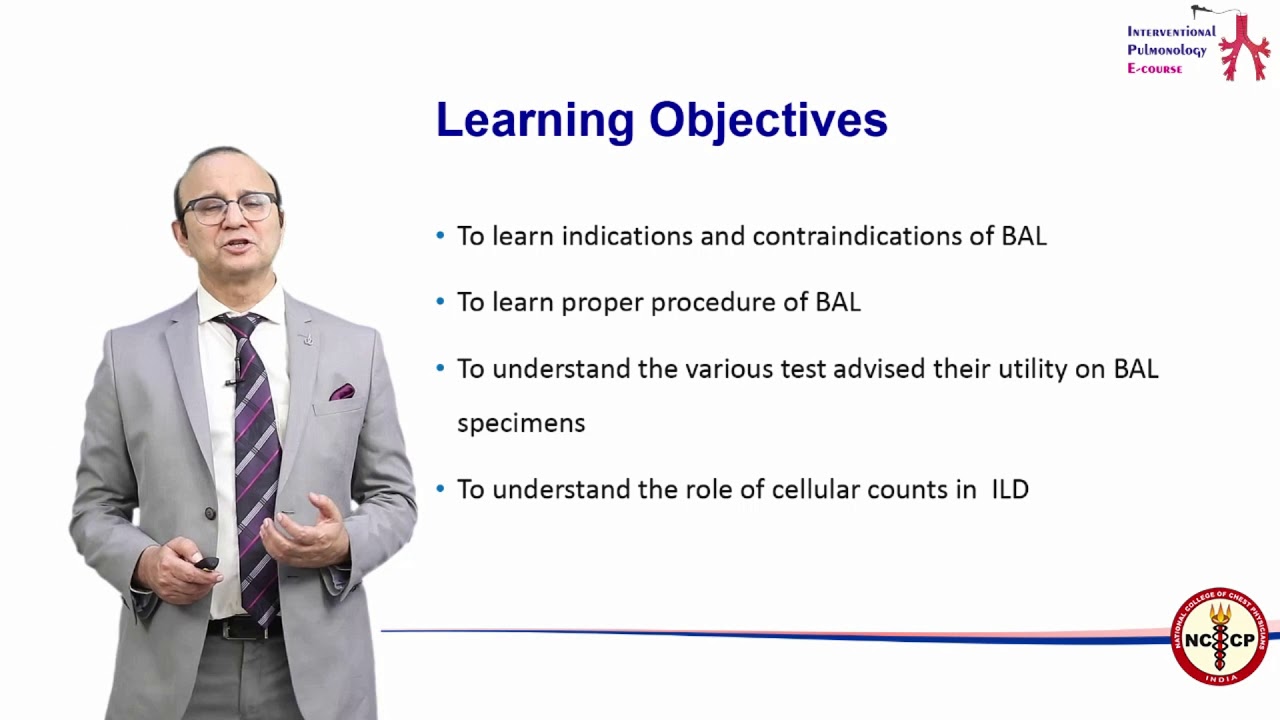 BAL (Bronchoalveolar Lavage) - Dr. Rajesh Chawla - IPeC - YouTube
