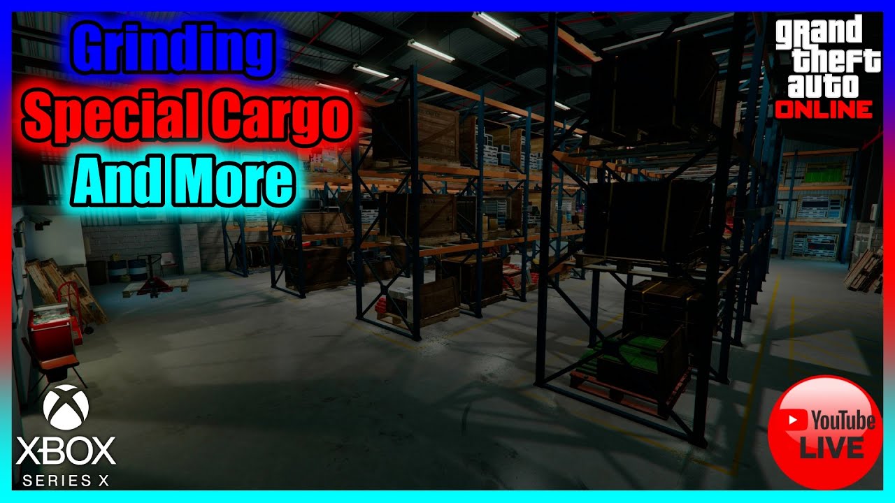 GTA Online Grinding Special Cargo & More (Xbox Series X) - YouTube