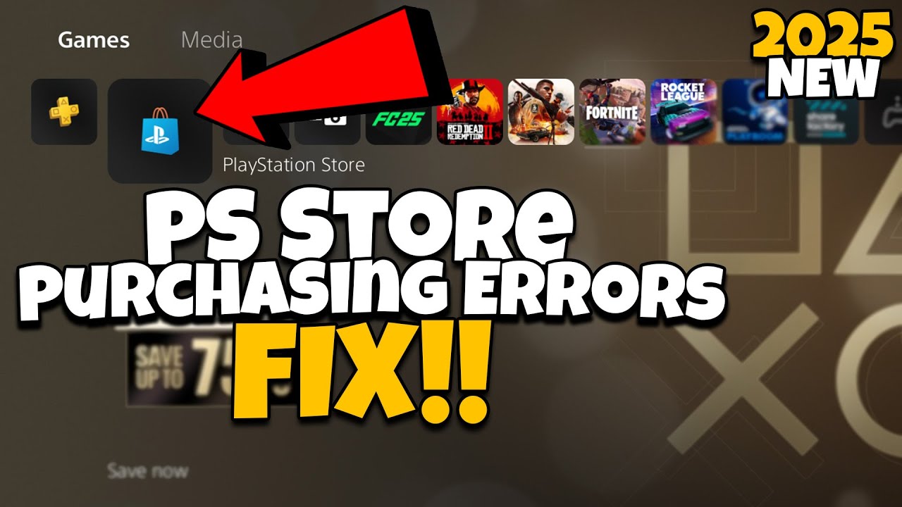 How To Fix Playstation Store Purchasing Errors on PS5 in 2025 | PS5 ...