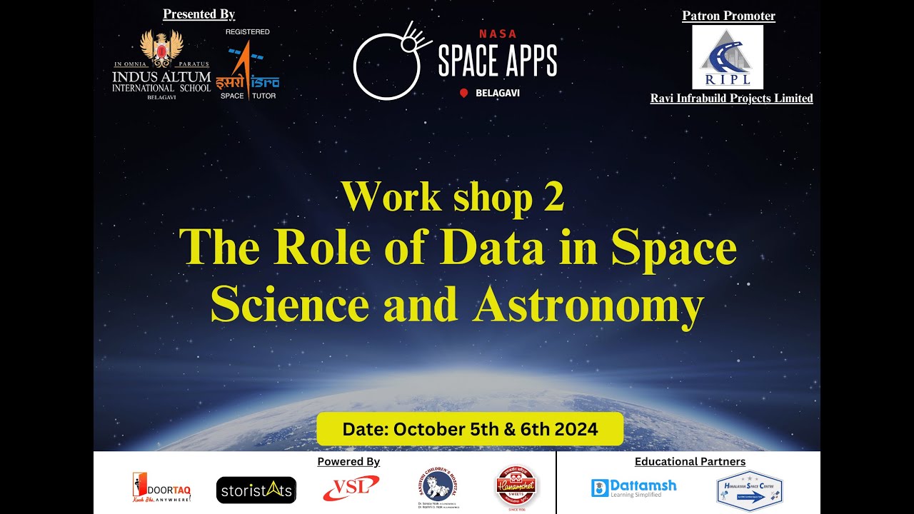 Workshop 2 : "The Role of Data in Space Science and Astronomy" - YouTube