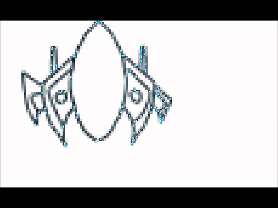 Space Ship Sprite Speed Drawing. - YouTube
