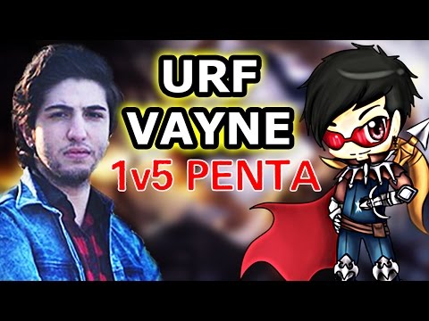 ANaKiinN - En İyi Anlar #21 - URF VAYNE 1v5 PENTAKILL