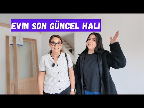 MIZGIN VE BARANIN GÜNCEL EV TURU 🔥 saçlar boyandı pideler browniler yapıldı ❌
