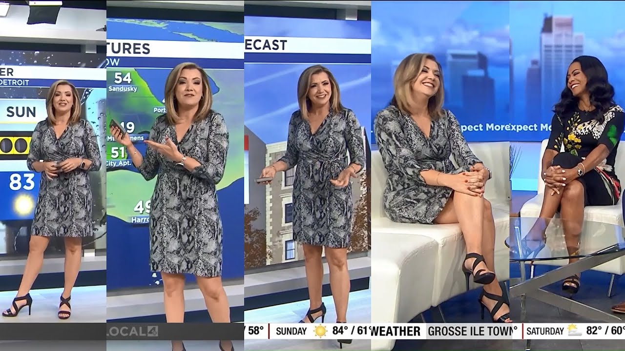 Ashlee Baracy from WDIV Local 4 Detroit with the Weather report ...