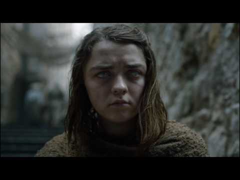 Game of Thrones S6E01 -  Arya is attacked by the Waif