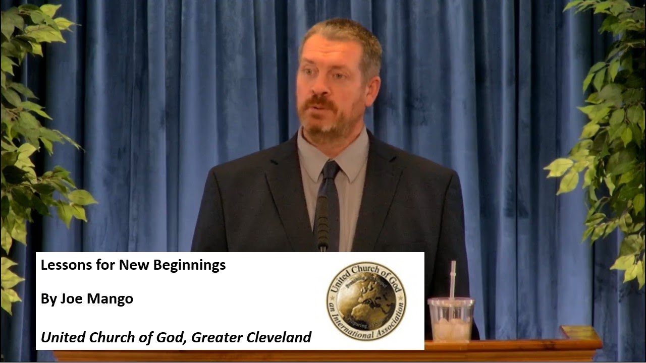 Sermon - Lessons for New Beginnings - YouTube
