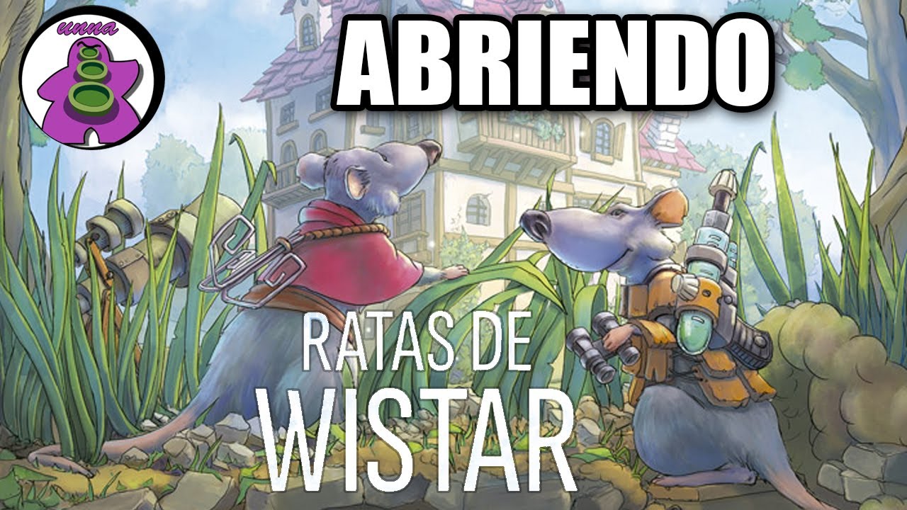 RATAS DE WISTAR - Dentro de la Caja - Unboxing Juego de Mesa - unna ...
