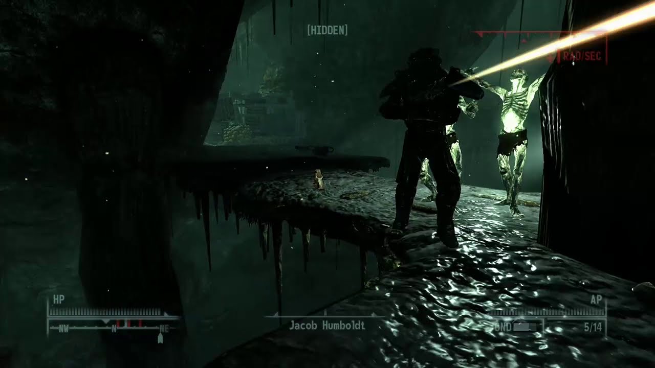Fallout 3: BoS Outcasts vs Ghoul Horde Round 1 - YouTube