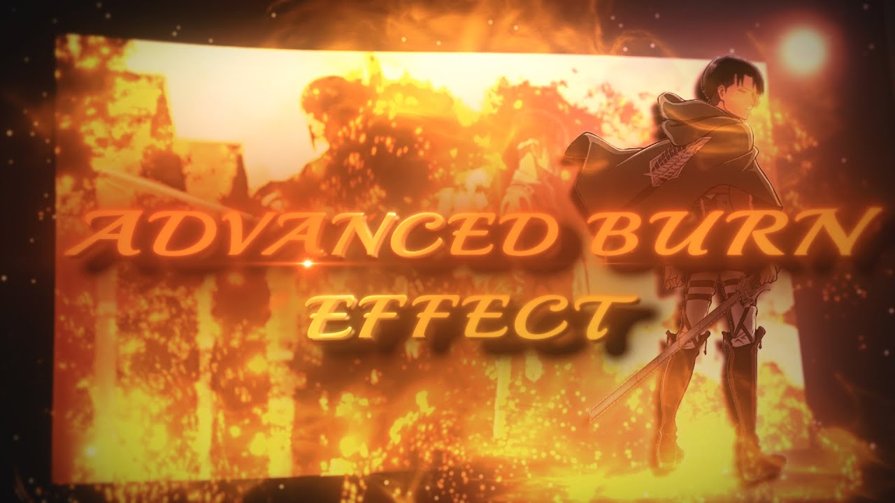 Advanced Burning Effect Tutorial | After Effects 4K - YouTube