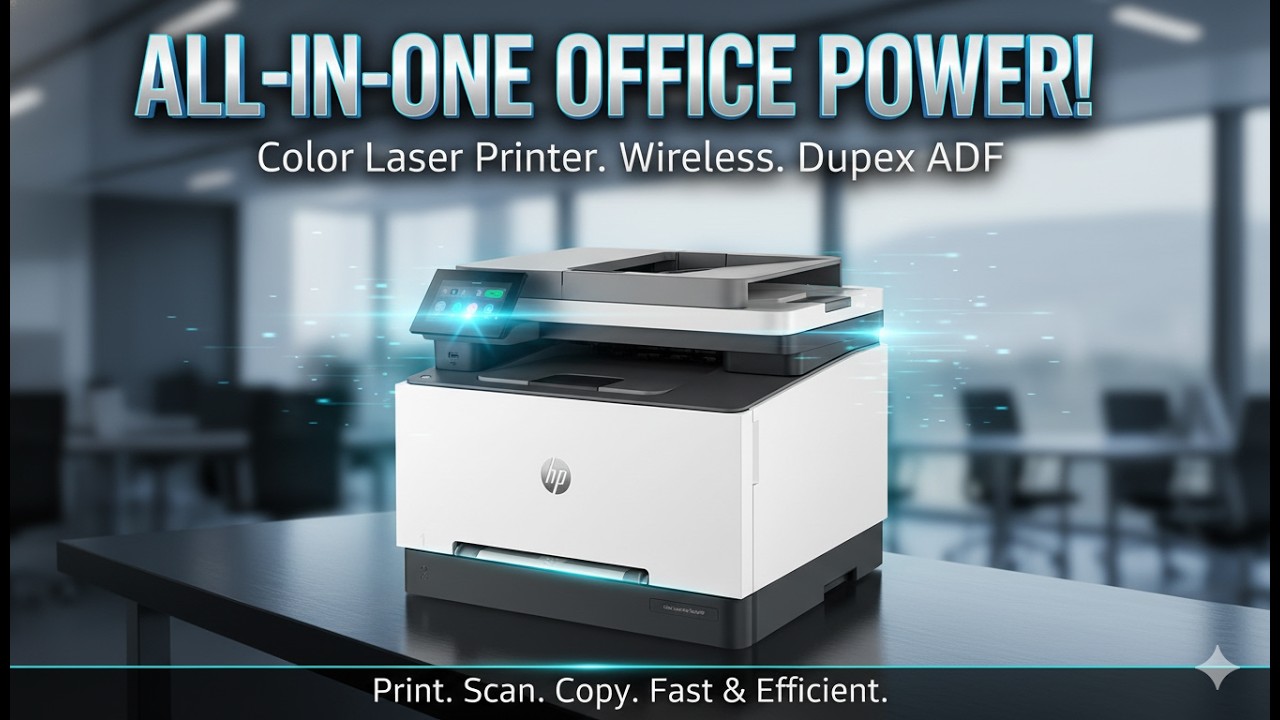 HP Color LaserJet Pro MFP 3301sdw Review — Fast Wireless Office Printer ...