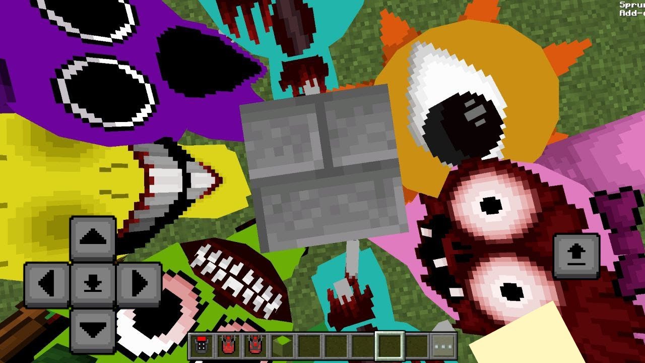 How To Build The Scariest SPRUNKI Base in Minecraft PE? - YouTube