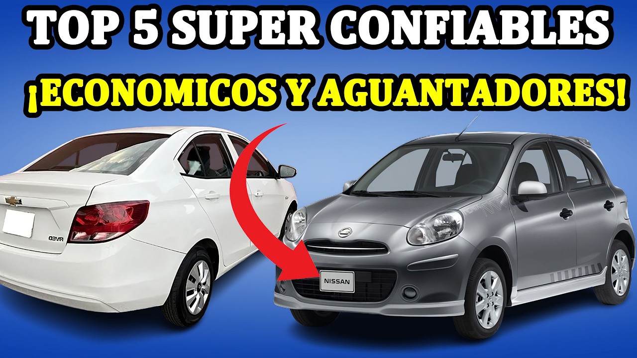 Top 5 autos usados SUPER confiables y económicos por menos de $150 mil ...