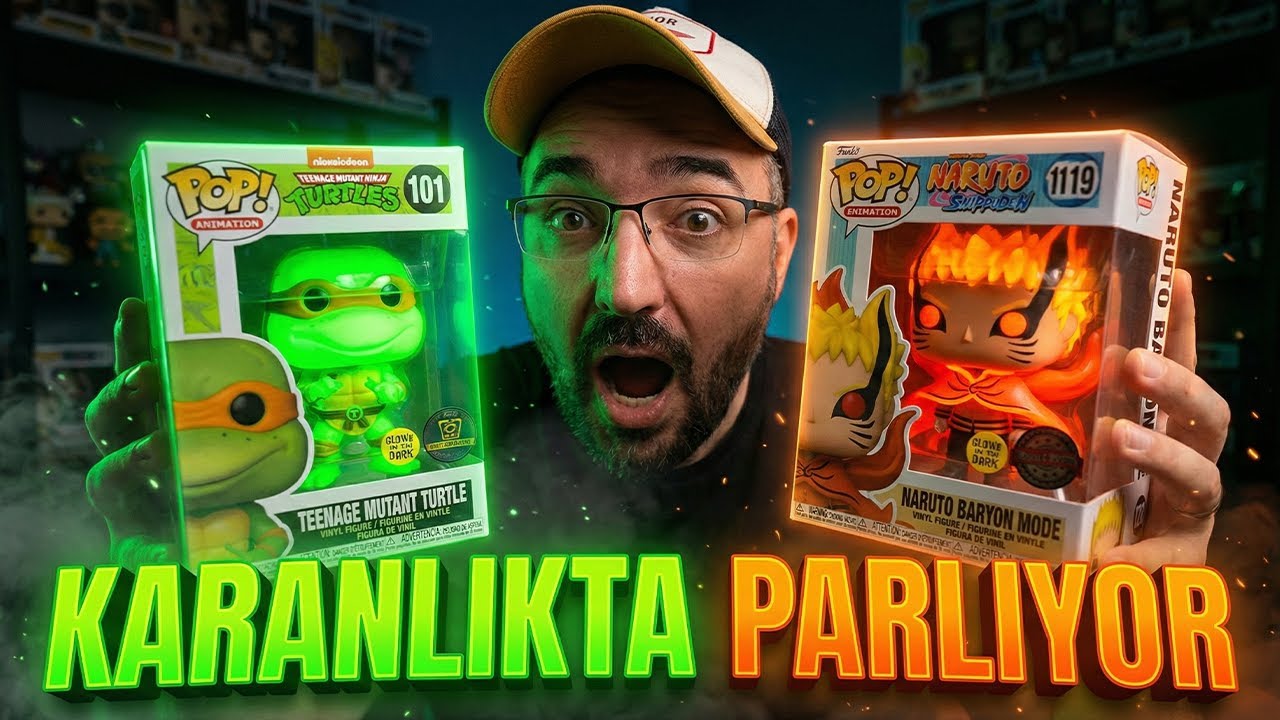 Karanlıkta Parlayan Funko Popları Aldım! | FUNKO POP Türkiye | FUNKO ...