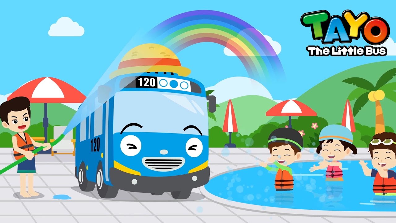 *NEW* Tayo Beep Beep Show l #10 We are going to the swimming pool! l ...
