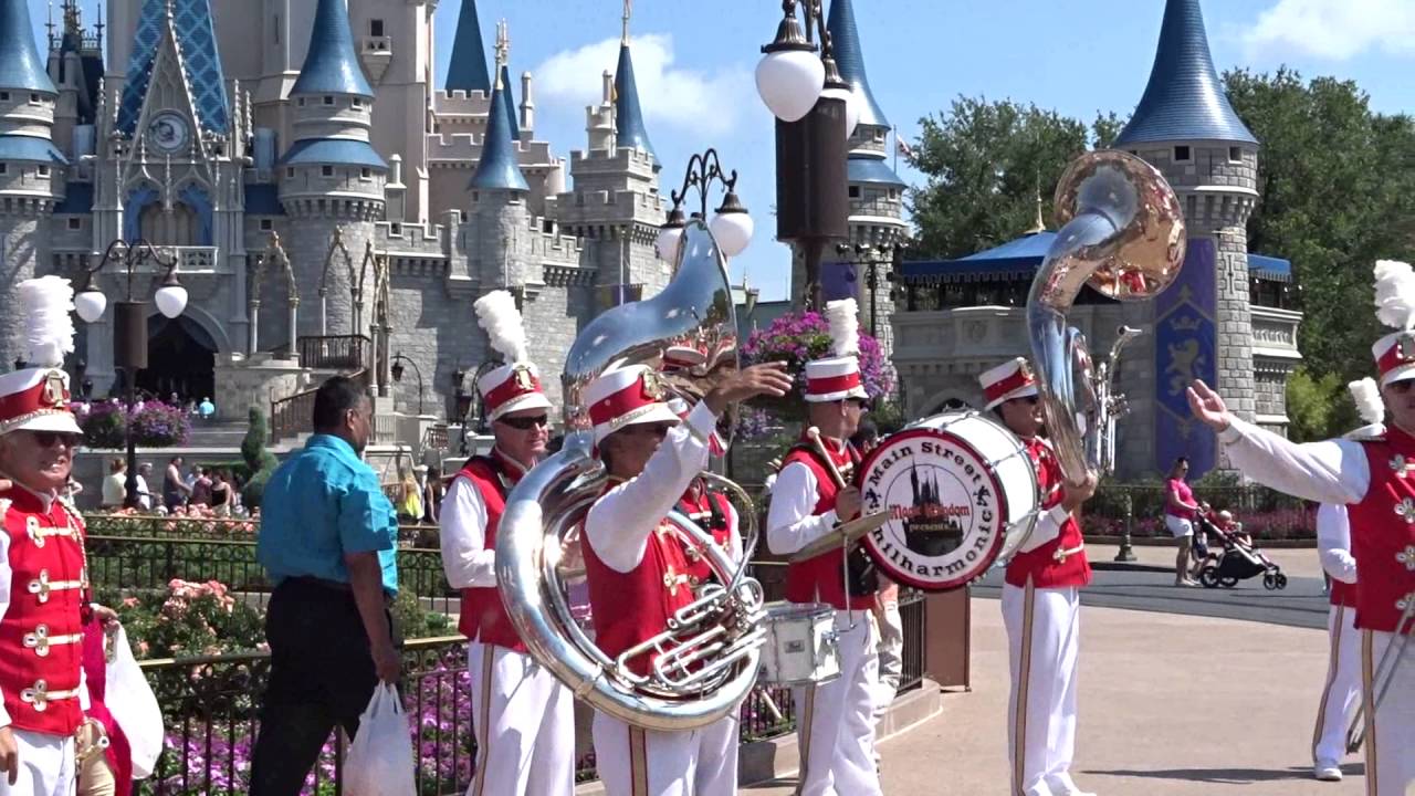 Main Street Philharmonic at Main Street, U.S.A Walt Disney World 5/31 ...