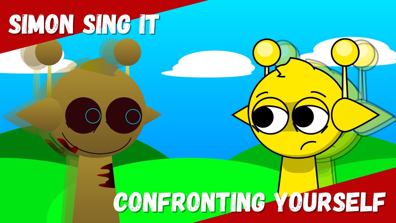 Confronting Yourself but Sprunki Simon sing it [FNF COVER] -mix- - YouTube