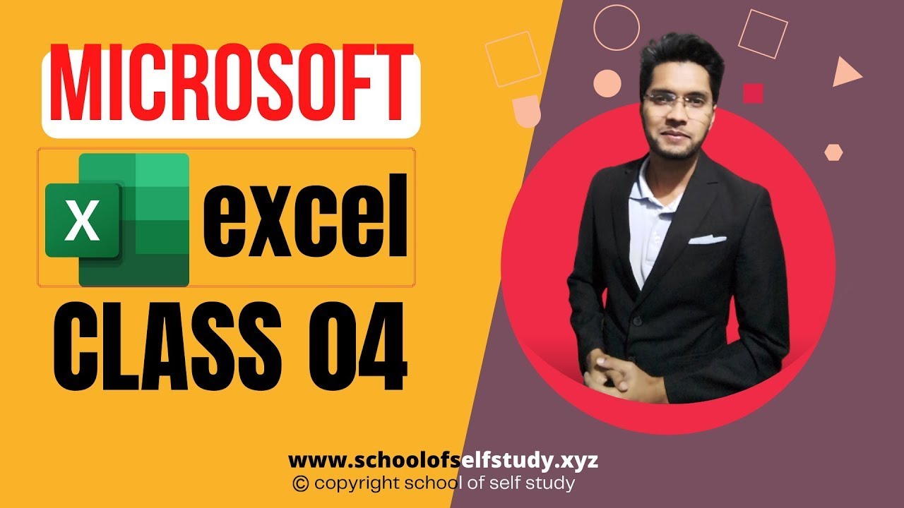 MS Excel Formulas Or Function With Examples class 04 ||5 Excel ...