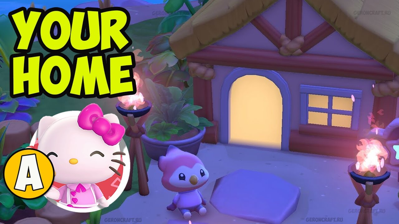 how to get HOUSE in Hello Kitty Island Adventure (EASY, 2025) - YouTube