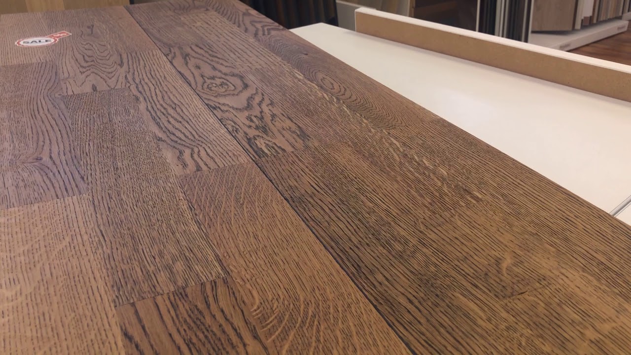 Паркетная доска BOEN Дуб Alamo Longstrip - YouTube