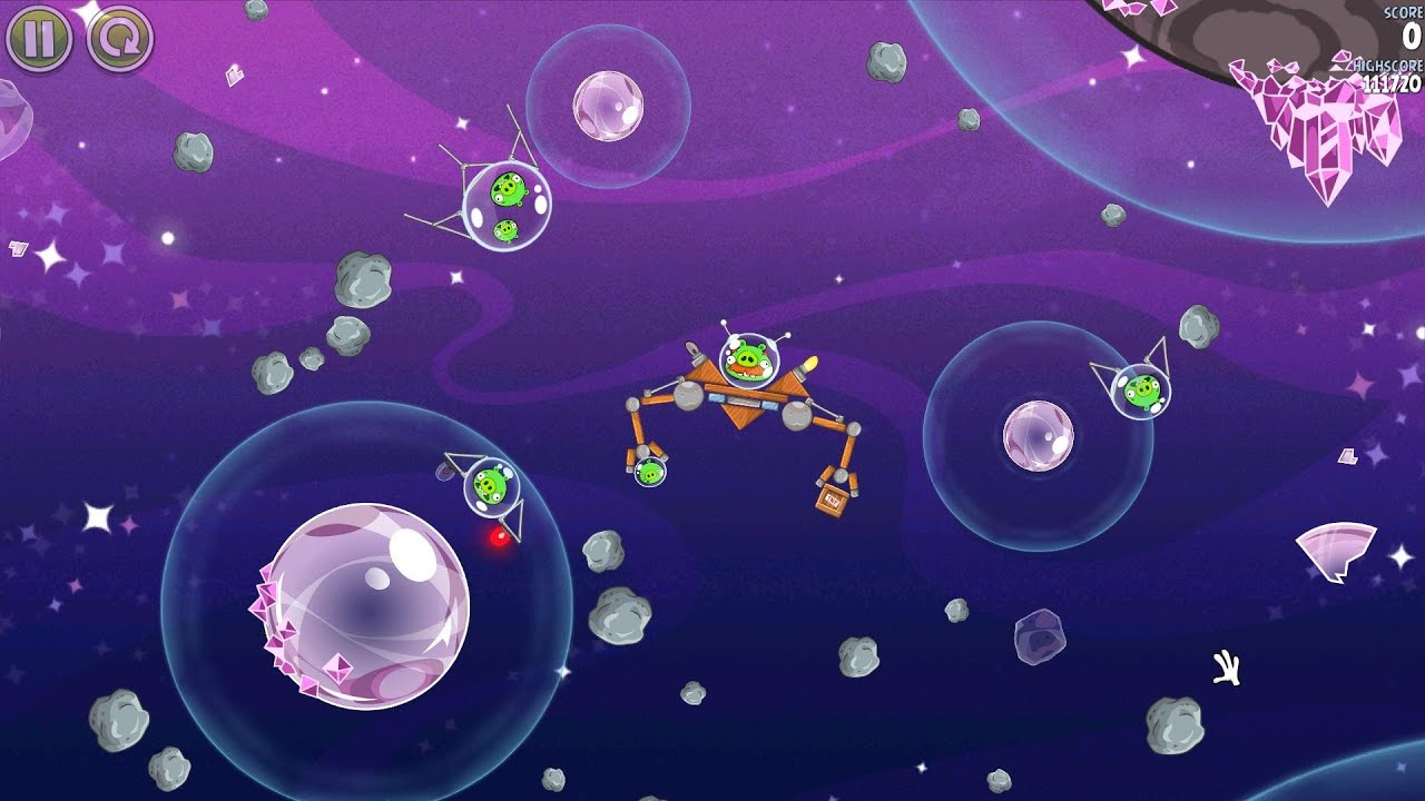 Angry Birds Space - Cosmic Crystals - 7-29 - 118220 - YouTube