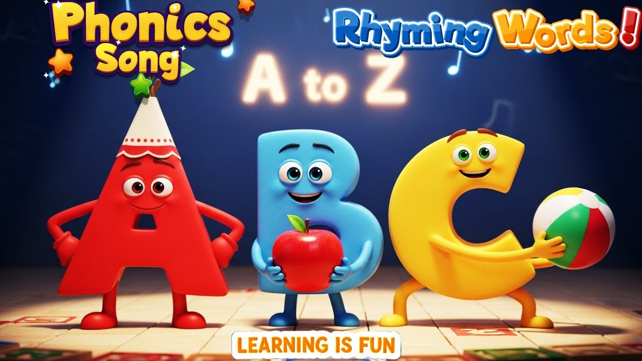 Kids Alphabet Song | A to Z Phonics Songs Collection | Learn the ...