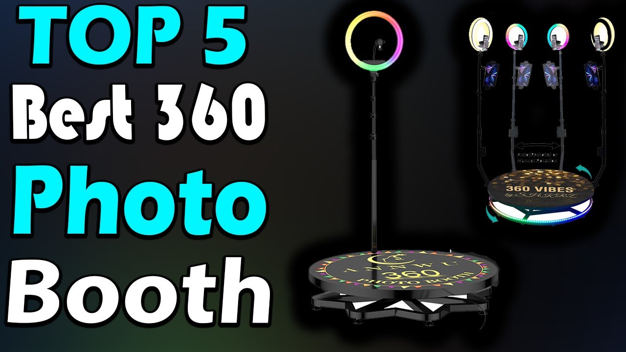 TOP 5 Best 360 Photo Booth Machine Review In 2023 - YouTube