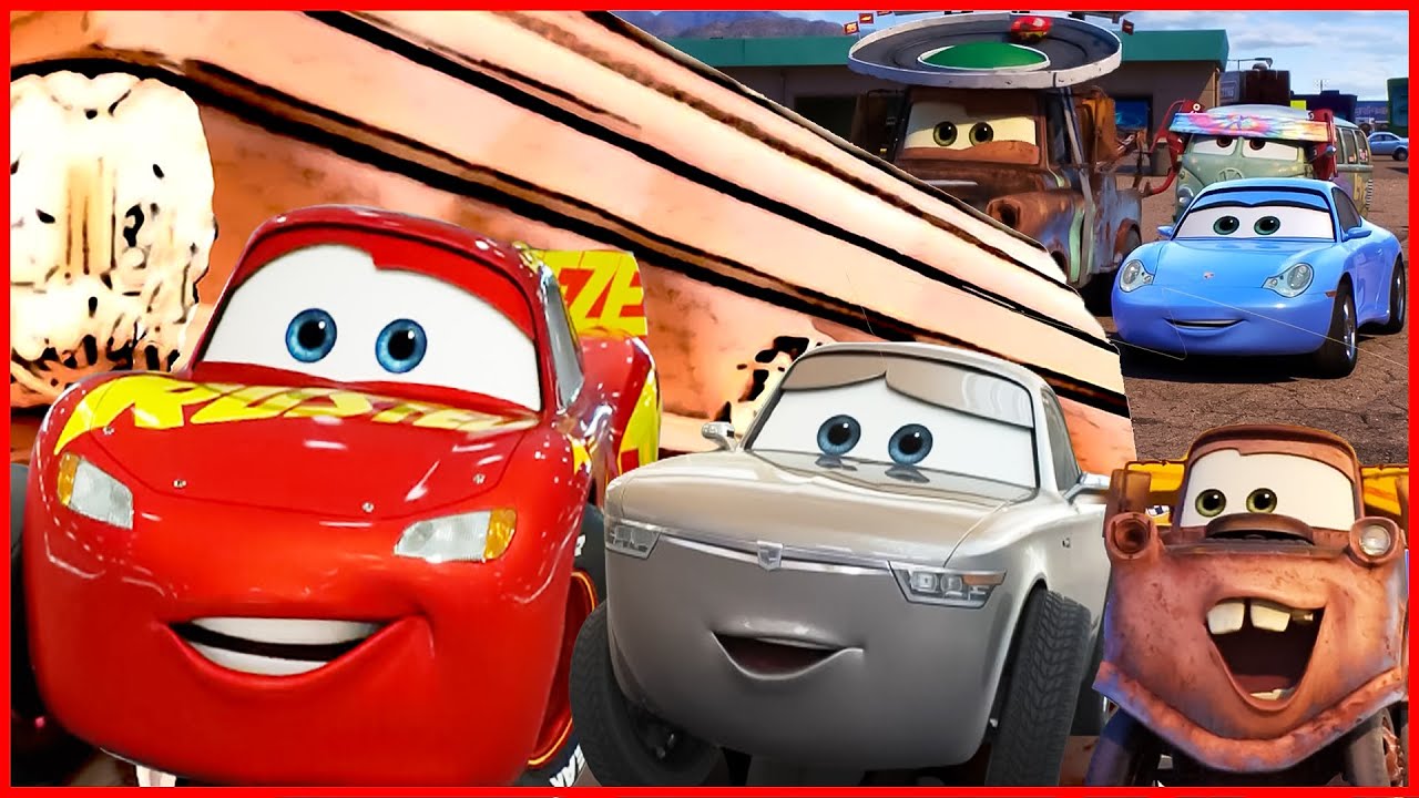Lightning McQueen x Sterling x Mater | Coffin Dance Meme Song - YouTube