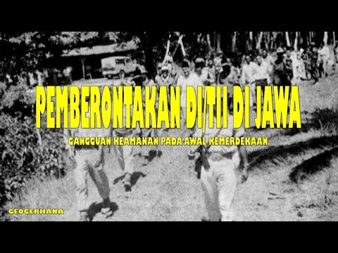 Pemberontakan DI/TII di Jawa Barat dan Tengah - YouTube