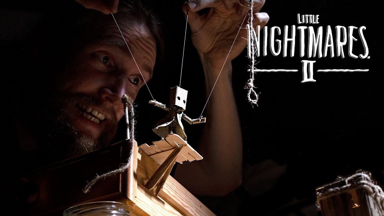 I made a MONO Puppet (Little Nightmares II) & tiny level on my desk ...