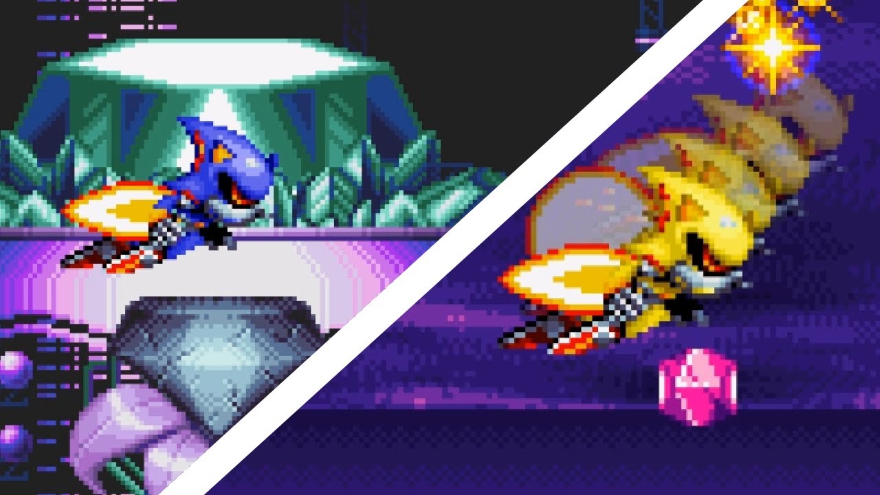 Sonic Mania Episode Metal ⭐️ Sonic Mania Plus mods ~ Gameplay - YouTube