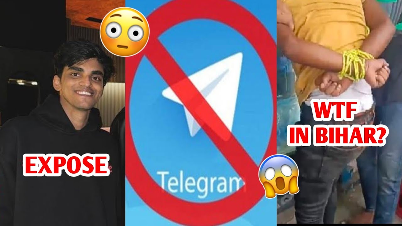 Telegram Ban In India? | Maxtern Exposed | Bihar Is Crazy 😂 - YouTube