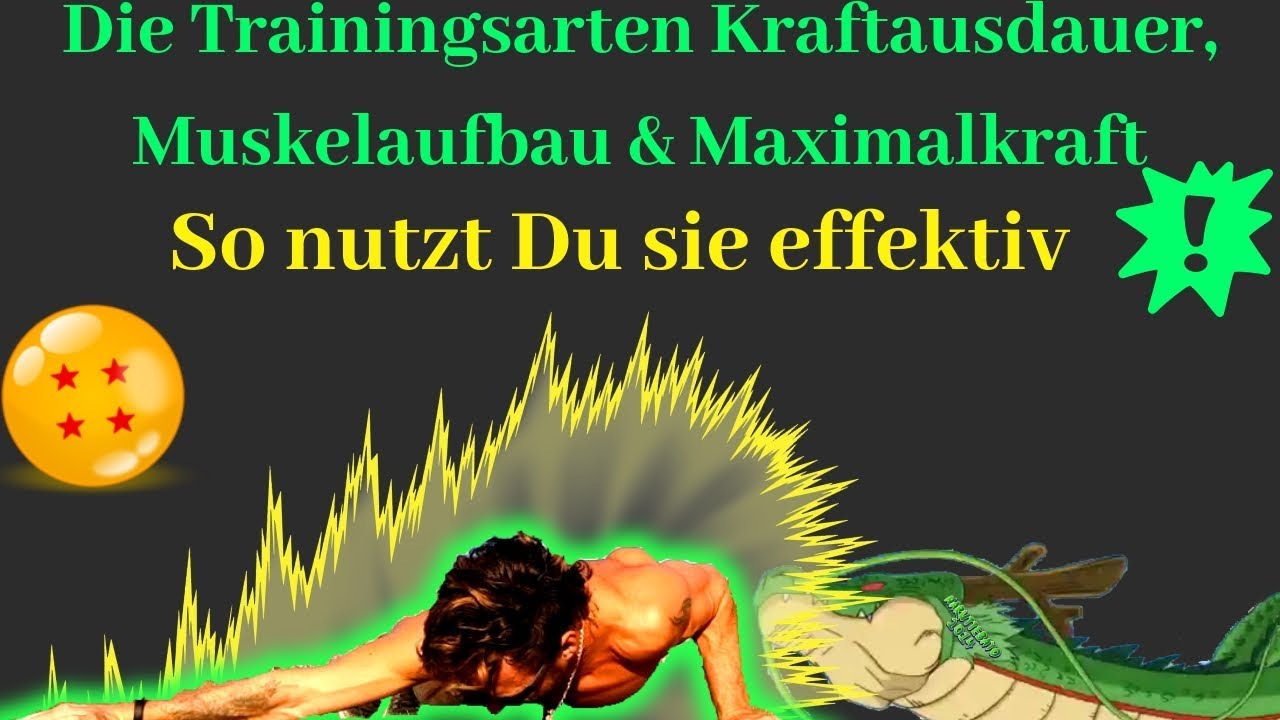 Kraftarten im Training Kraftausdauer, Muskelaufbau & Maximalkraft So ...
