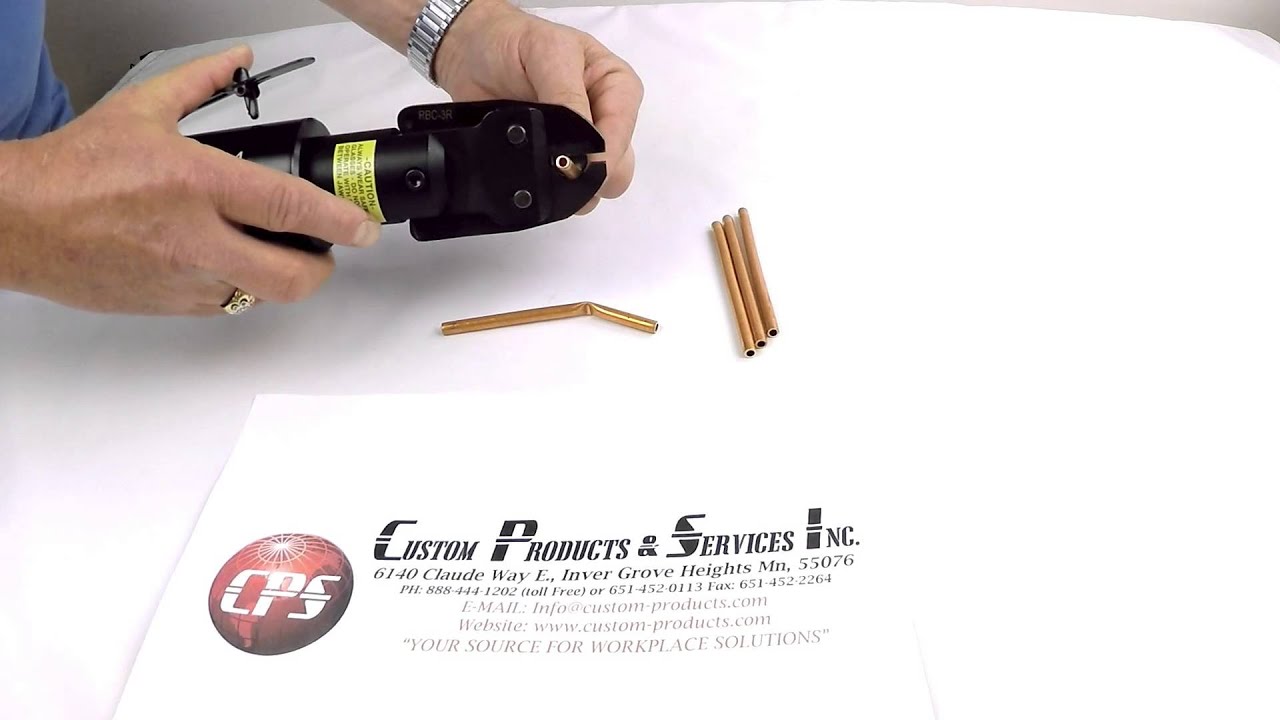 BC 004 Pneumatic Ball Crimp Tool - YouTube