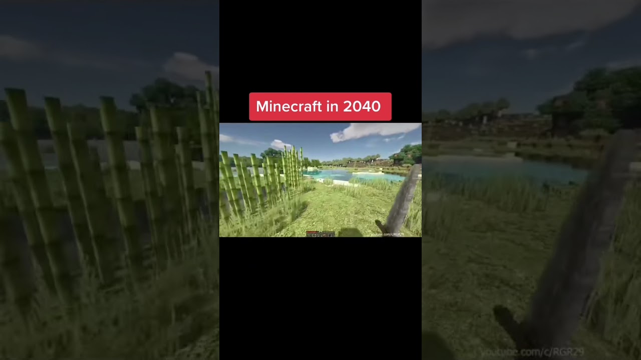 Minecraft in 2040 | Minecraft update - YouTube
