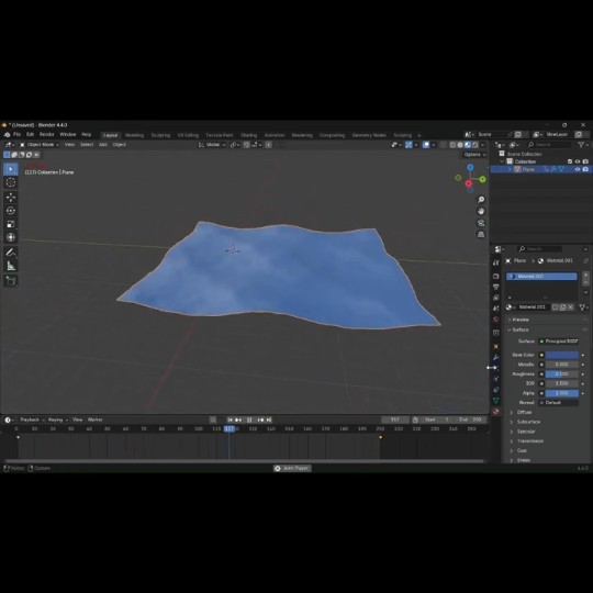 ocean waves in blender/#blender //#3dmodel //#animation #creators - YouTube