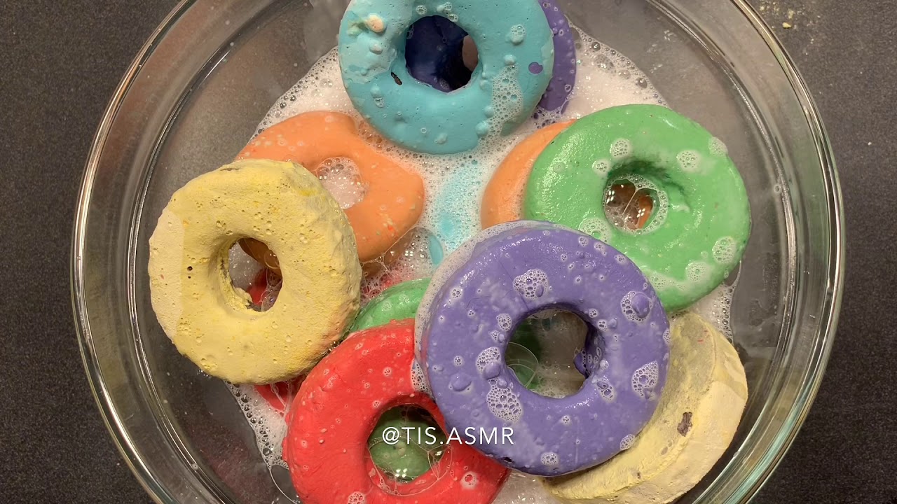 GIANT SAHARA FLORAL FOAM FRUIT LOOPS (ASMR SOUNDS) - YouTube