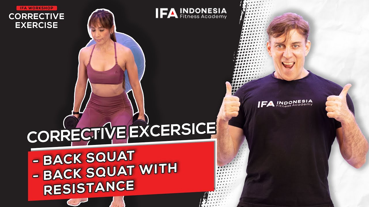 Stability Ball – Back Squat & Back Squat with Resistance - YouTube
