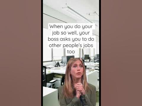 When you're so good at your job, you accidentally become everyone else ...