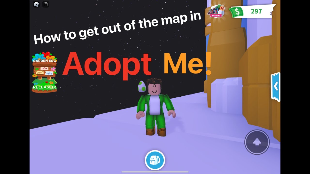 ROBLOX! How to glitch out of the map - Adopt Me - YouTube