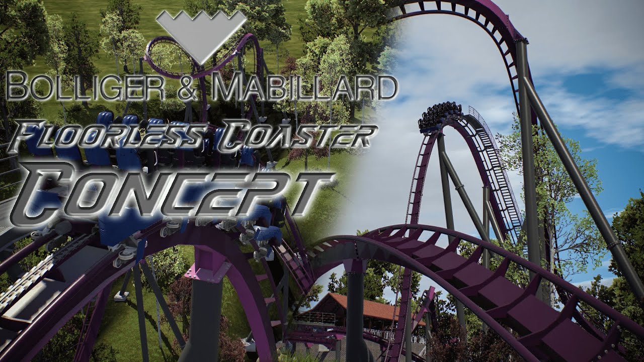 B&M floorless coaster concept | NL2 Pro - YouTube