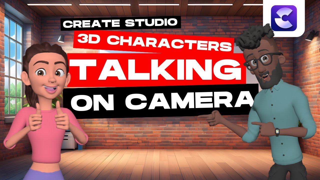 3D Characters TALKING on Camera - YouTube