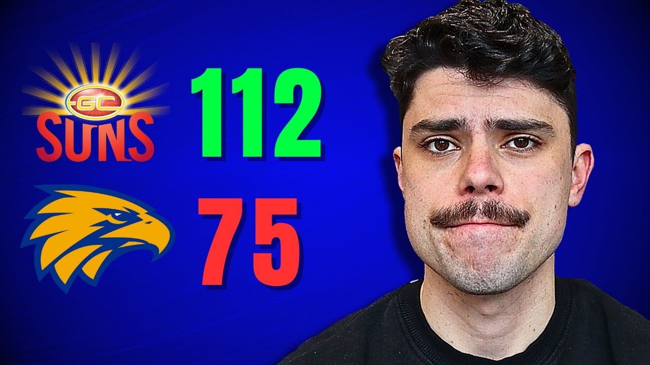 Suns 112-75 Eagles (AFL Round 7) - YouTube